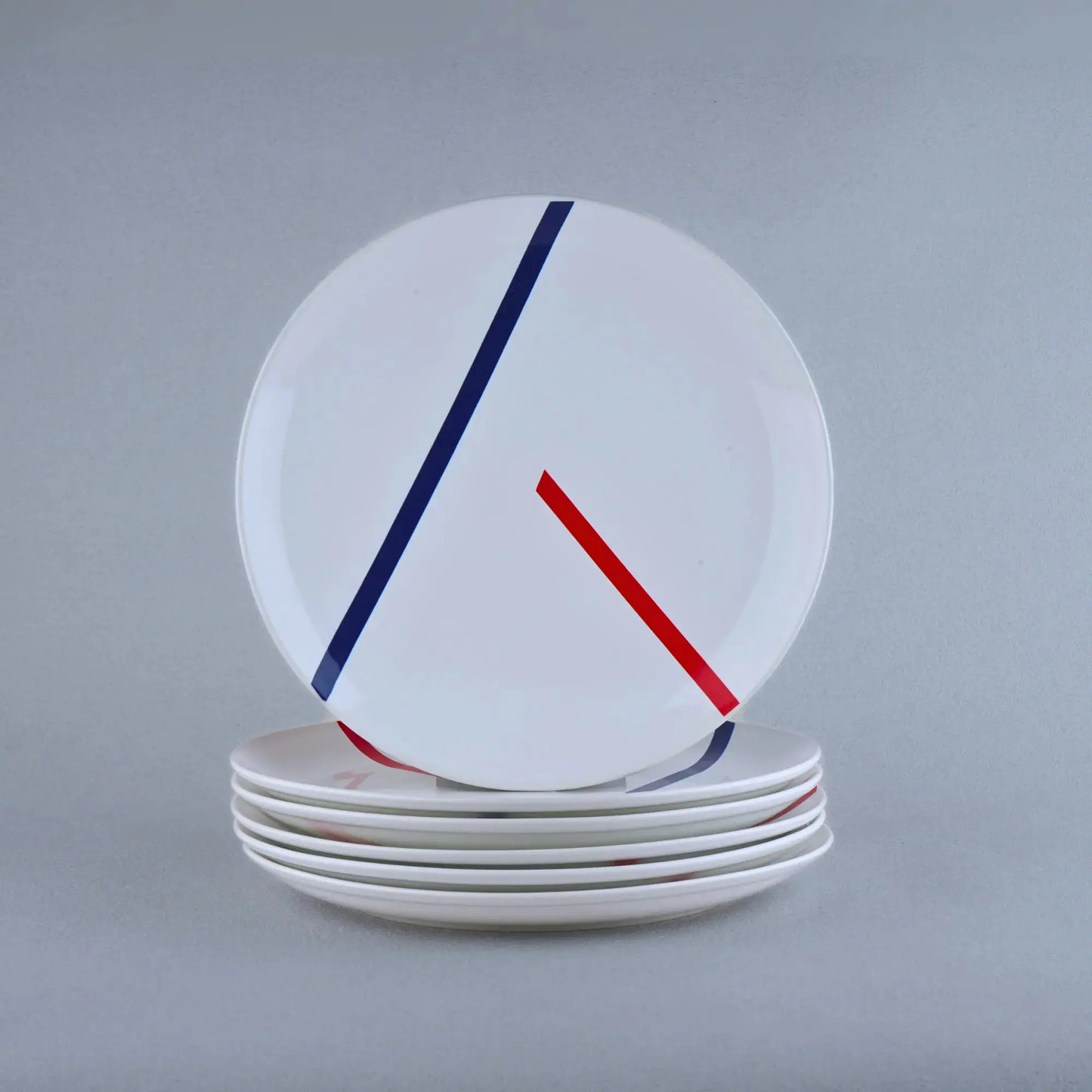 TAMO Premium Ceramic Dinner Plates Set of 6 | BlackCarrot